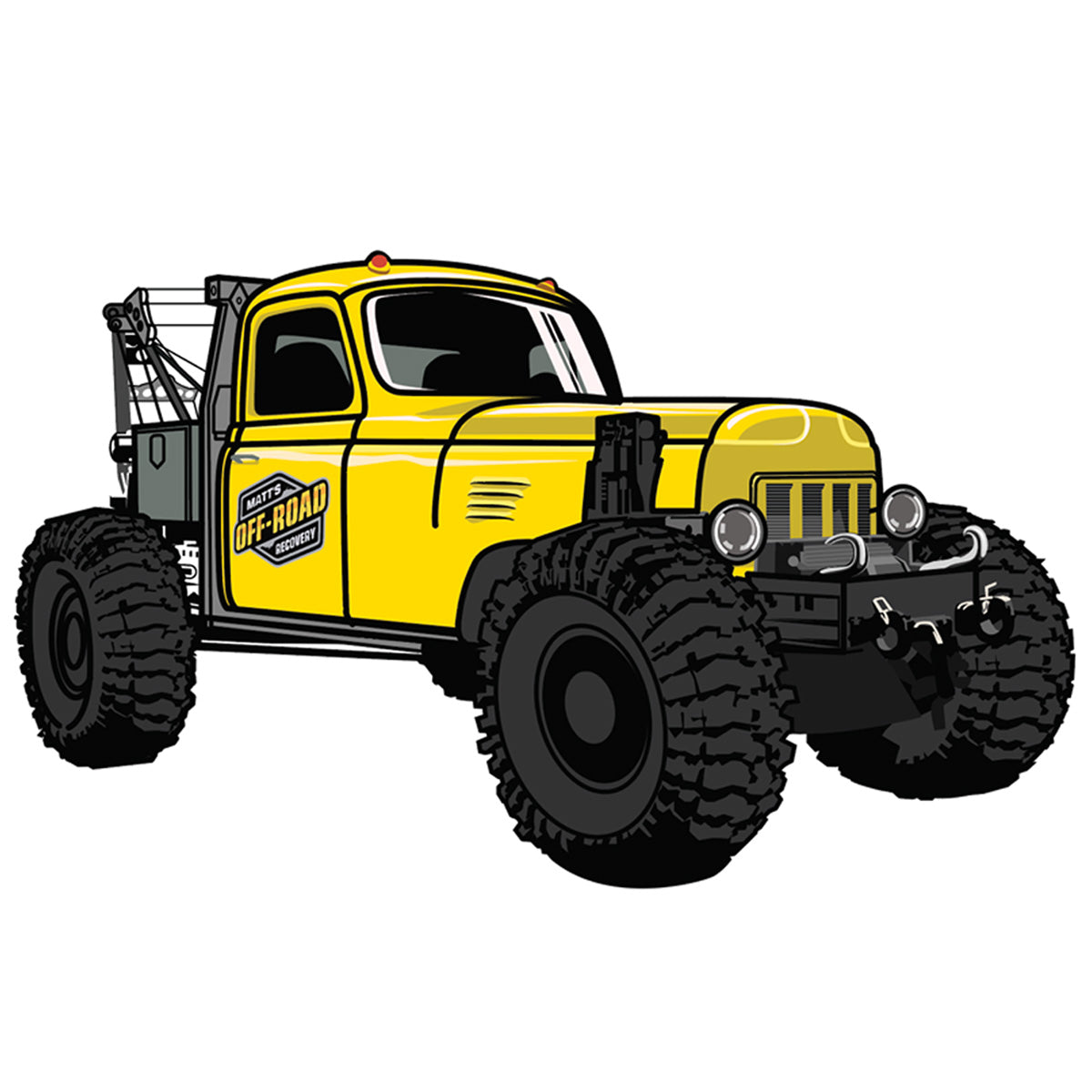 Wrecker Sticker – Matts OffRoad Recovery